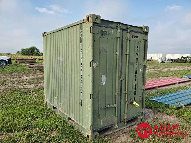 Military One Trip Shipping Container - 8 Ft - USMU0060488 - Adam ...