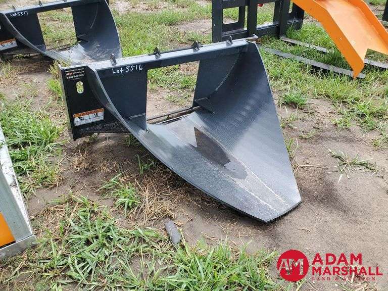 Unused Wolverine Tree Stump Bucket for Skid Steer - Adam Marshall Land ...