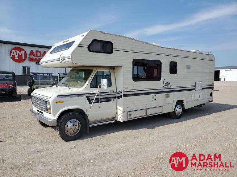 1989 Ford E350 RV/Camper - Adam Marshall Land & Auction, LLC