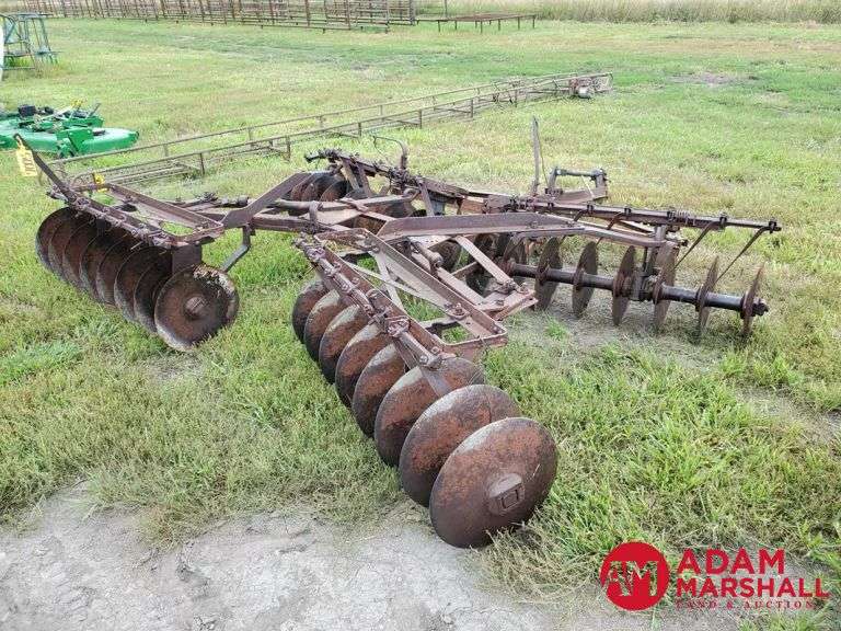 Pull Type Four Bar Disk - 10 Ft - Adam Marshall Land & Auction, LLC