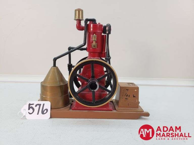 McCormick-Deering Stationary Engine - Adam Marshall Land & Auction, LLC
