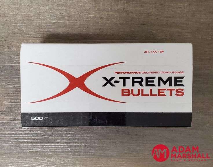 Bullets - X-Treme Bullets - 40 Cal -165 HP (500) - Adam Marshall Land ...
