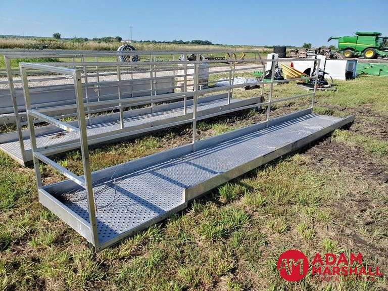Stainless Steel Catwalk w/ Railing on One Side - 18 Ft 4" - Adam ...