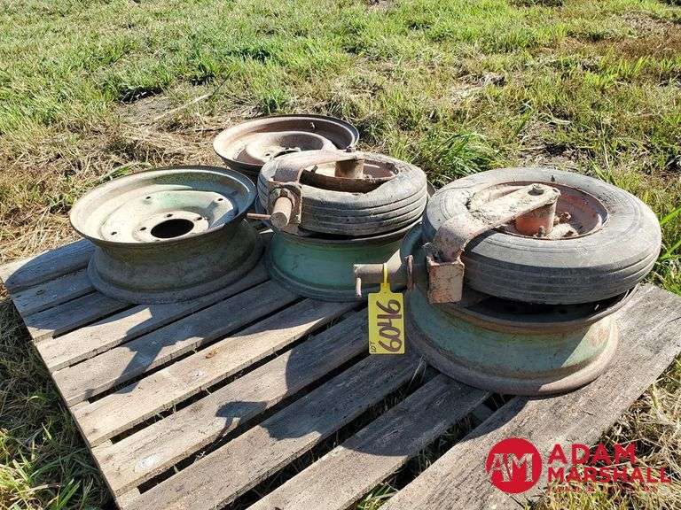 (4) Rims, (2) Rake Boogie Wheels - Adam Marshall Land & Auction, LLC