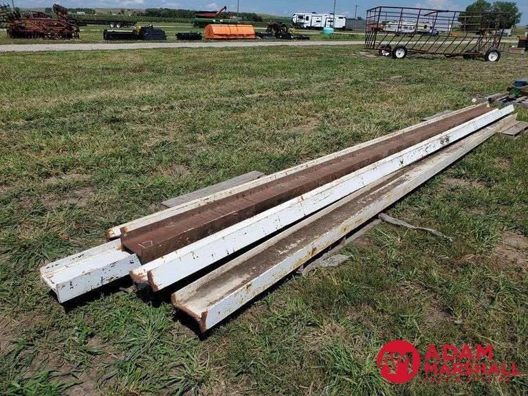 (5) I Beams - 20 Ft - Adam Marshall Land & Auction, LLC