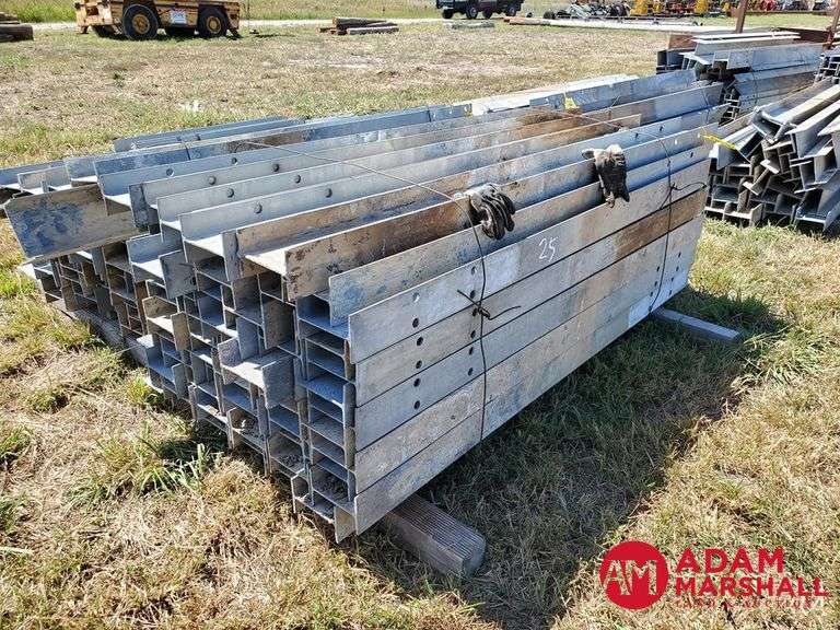 (40) "I" Beams - 6½ Ft x 4" x 6" - Adam Marshall Land & Auction, LLC