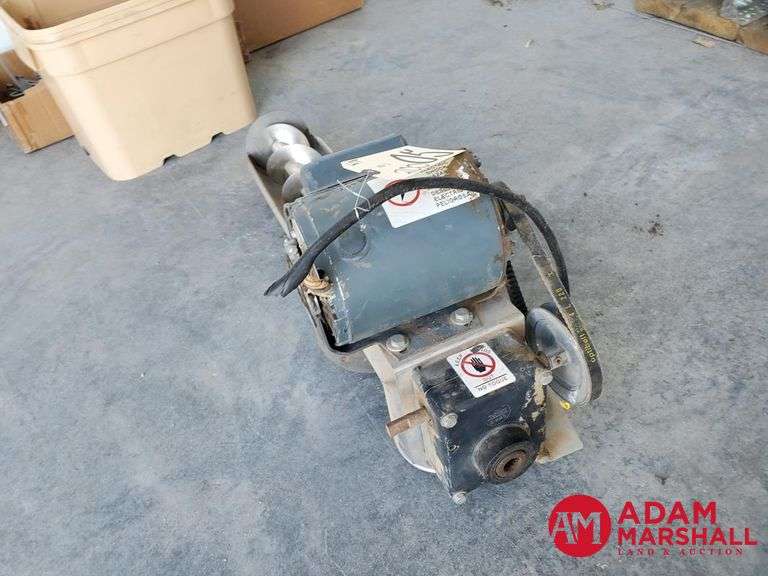 GE Transfer Auger Gear Box - Adam Marshall Land & Auction, LLC