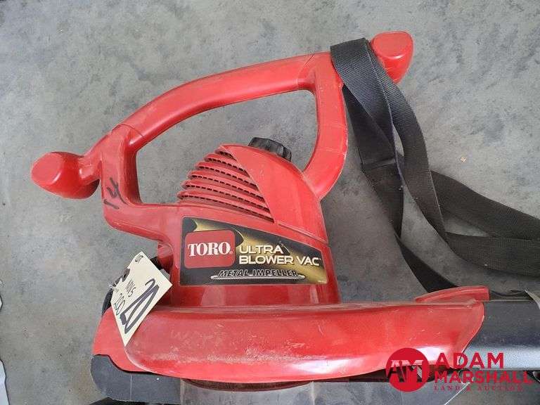 Toro 51599 Ultra Blower / Vac - Elelctric - Adam Marshall Land ...
