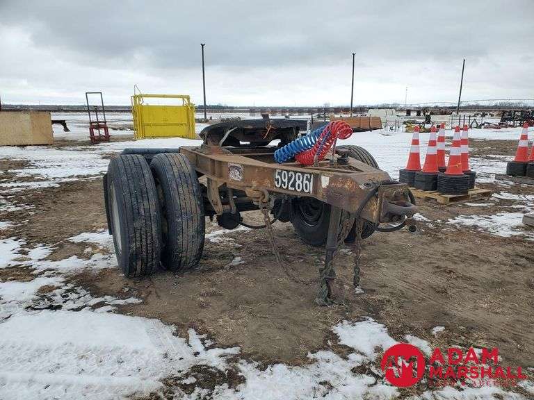 1995 Pines Fixed Single Axle Dolly Trailer - Adam Marshall Land ...