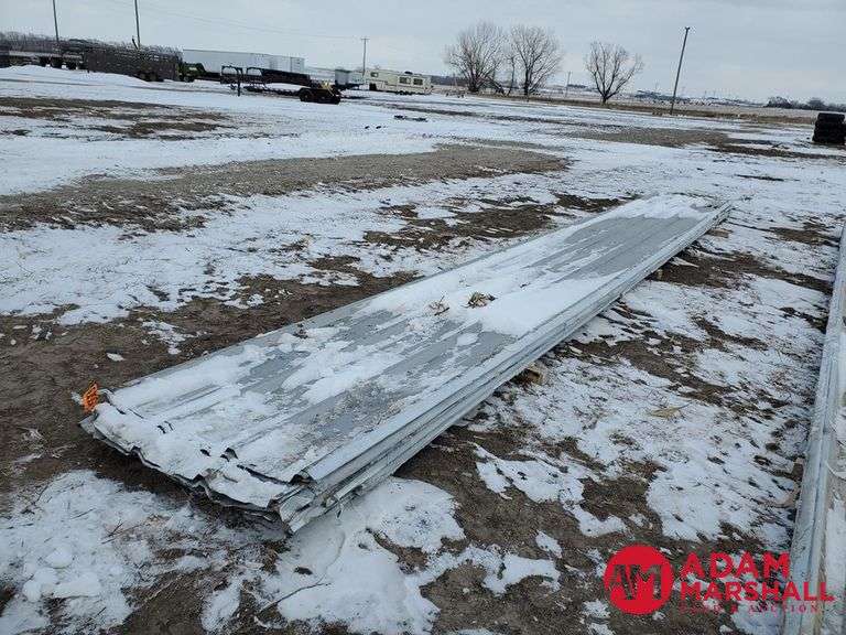 (31) Tin Sheets - Adam Marshall Land & Auction, LLC