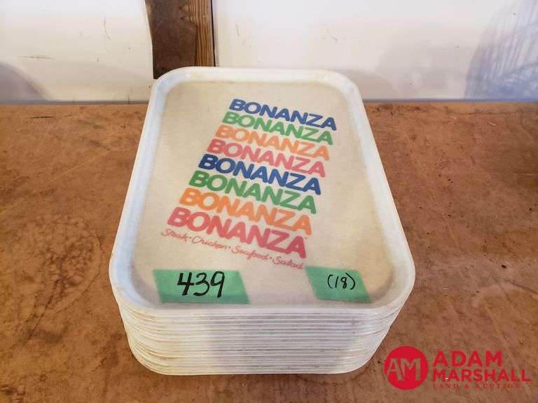 (18) Bonanza Food Trays - Adam Marshall Land & Auction, LLC