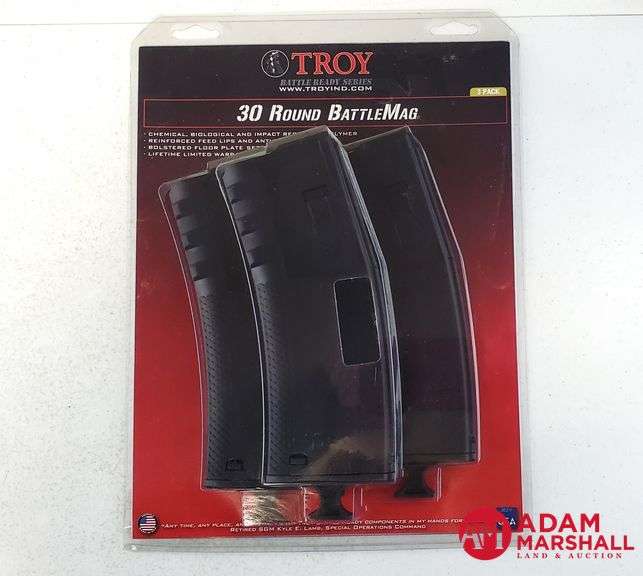 Troy BattleMag AR Magazines - 223 Rem/5.56 - 30 Rd (3 Pack) - Adam ...