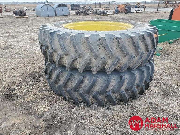 (2) Tires On Rims - Adam Marshall Land & Auction, LLC