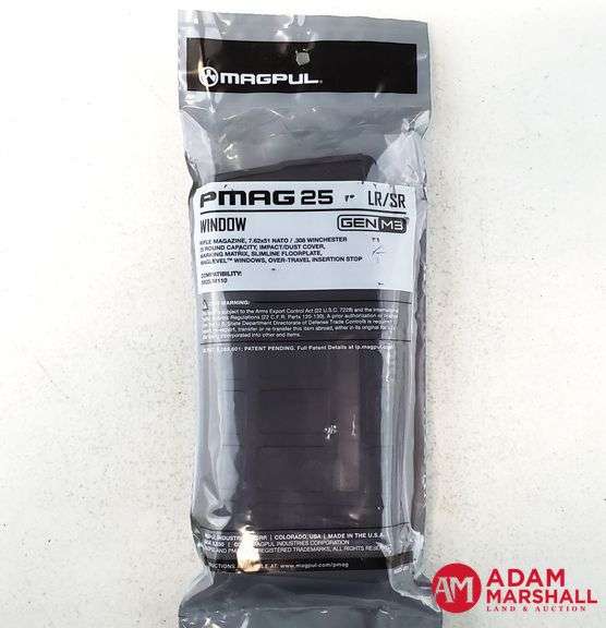 Magpul PMAG 25 Gen M3 LR/SR - 7.62 X 51 NATO Magazine - 25 Rd - Adam ...