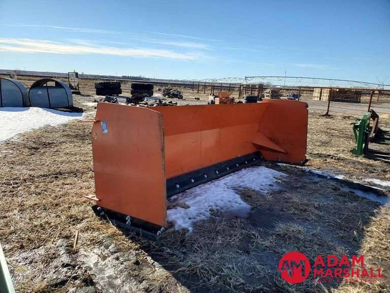 Unused Kit Containers Heavy Duty Snow Pusher For Wheel Loader - Adam ...