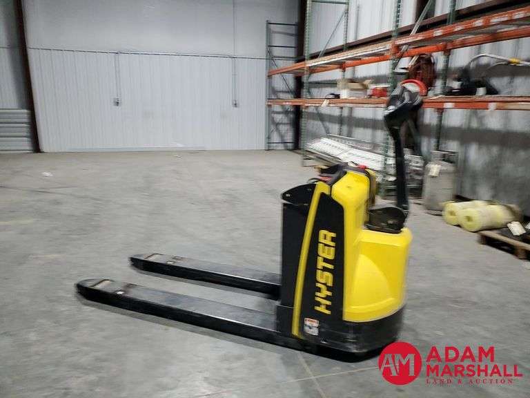 Hyster W45Z-HD1 Electric Power Pallet Jack - Adam Marshall Land ...