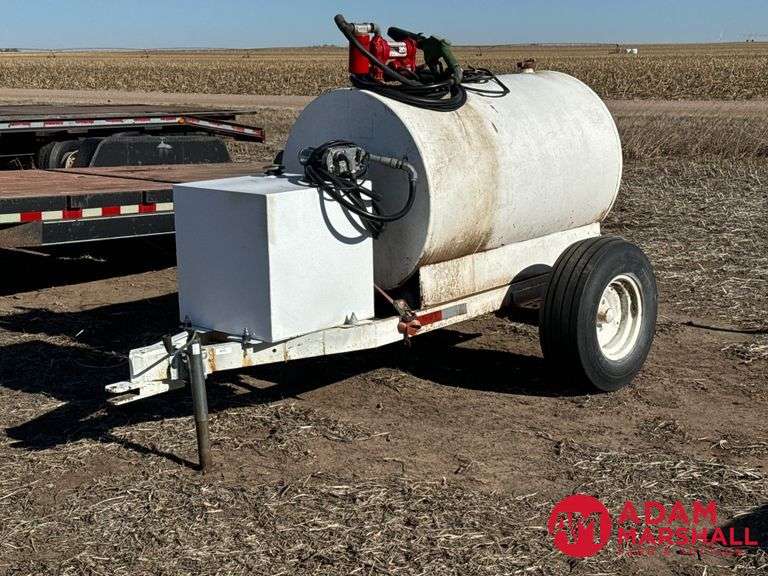 Fuel Trailer w/ Auxiliary Tank - Adam Marshall Land & Auction, LLC