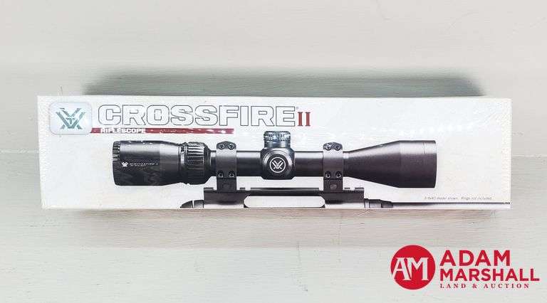 Vortex Crossfire II CF2-31011 Dead-Hold BDC 3-9X50 Riflescope - Adam ...