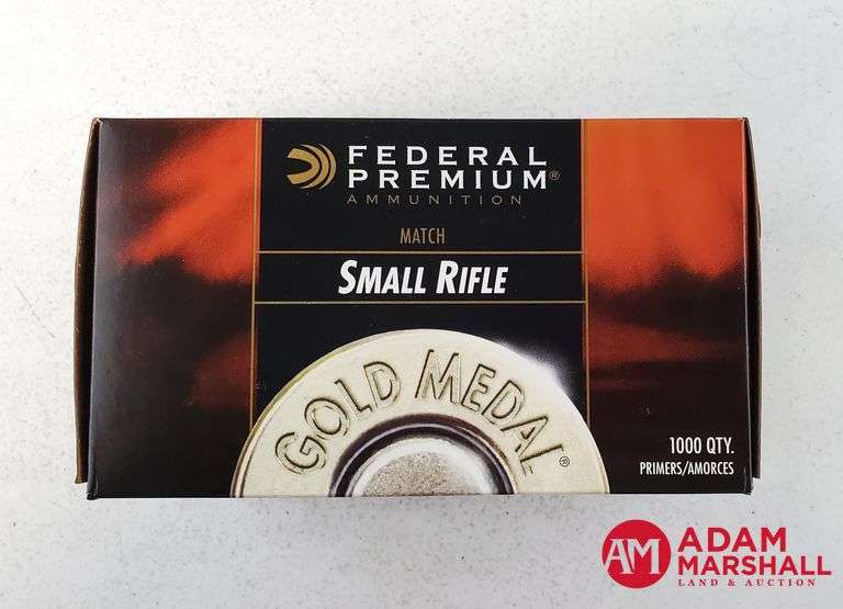 Federal Premium No.GM205M Small Rifle MATCH Primers (1 X 1000) - Adam ...