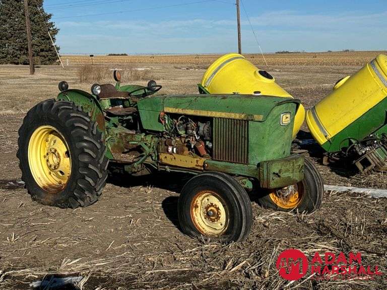 1969 John Deere 2020 Tractor - Gasoline - Adam Marshall Land & Auction, LLC