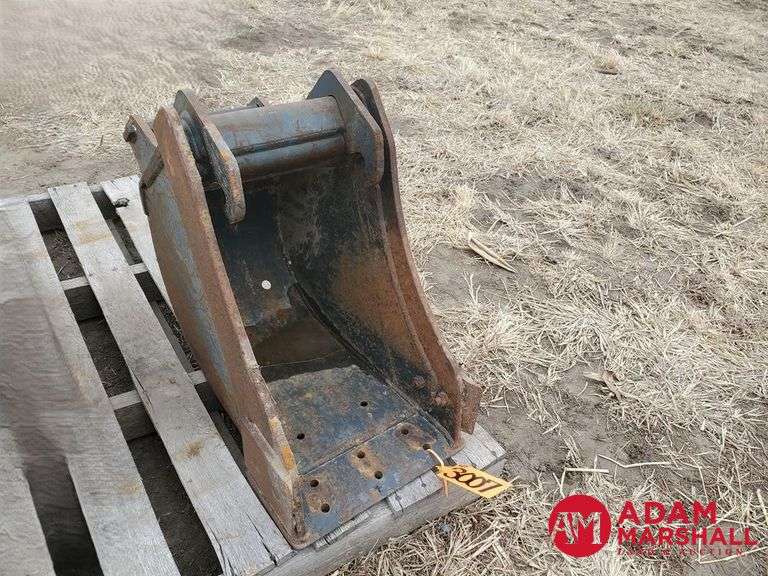 Bucket For Excavator - Adam Marshall Land & Auction, LLC