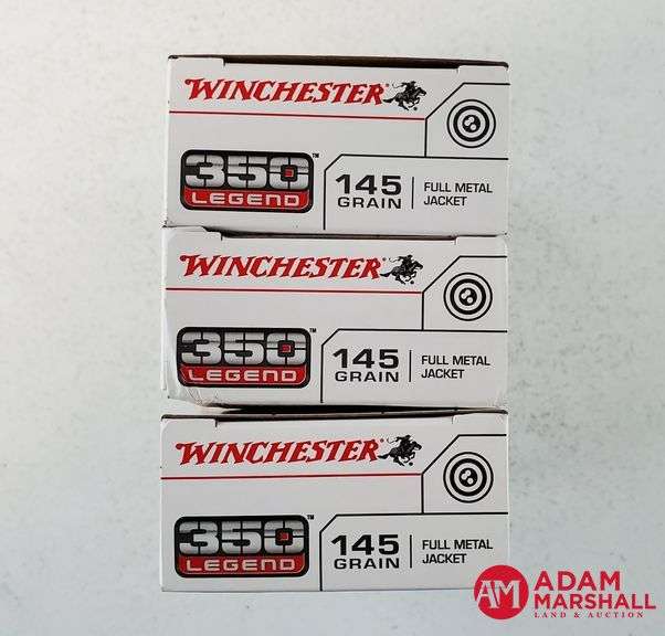 Winchester Target 350 Legend - 145 Gr FMJ (3 X 20) - Adam Marshall Land ...