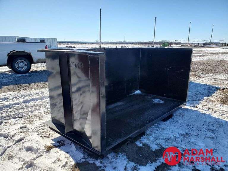 Unused Kit Container Open Front Hopper Dumpster - Adam Marshall Land ...