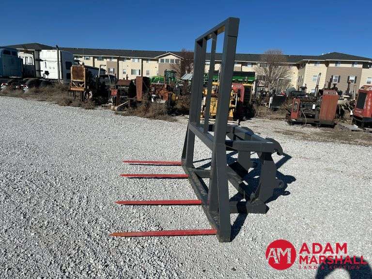 2023 Terry's Repair Payloader Bale Spear - Adam Marshall Land & Auction ...
