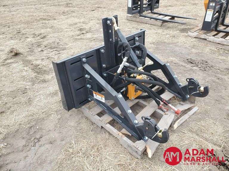Unused Wolverine 3pt. Mount & 540 PTO Drive for Skid Steer - Adam ...