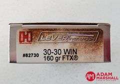 Hornady LeverEvolution 30-30 Win - 160 Gr FTX (3 X 20) - Adam Marshall ...