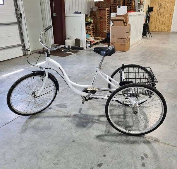 Kent Adult Tricycle with Rear Cargo Basket - Adam Marshall Land ...