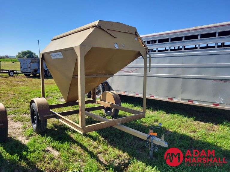 Portable Handi-Hopper - 2 Ton - Adam Marshall Land & Auction, LLC