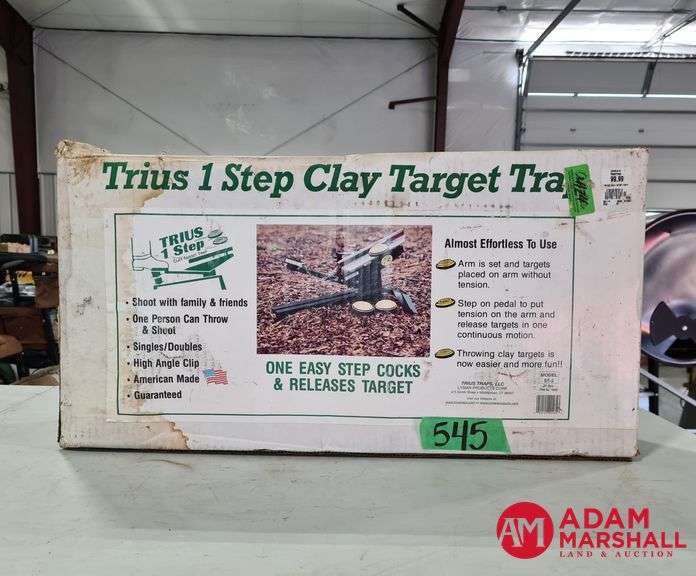 New Trius 1-Step Clay Target Trap Model ST-2 with Original Packaging ...