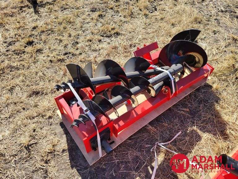 Unused GIYI Auger for Skid Steer - Adam Marshall Land & Auction, LLC