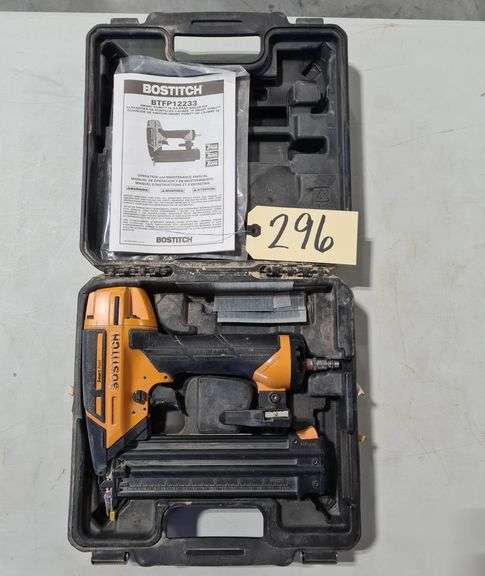 Bostitch BTFP12233 18-Gauge Brad Nailer Kit with Case and Manual - Adam ...