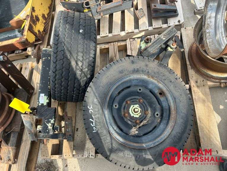 (3) Gauge Wheels & (2) L60-15 Tires - Adam Marshall Land & Auction, LLC