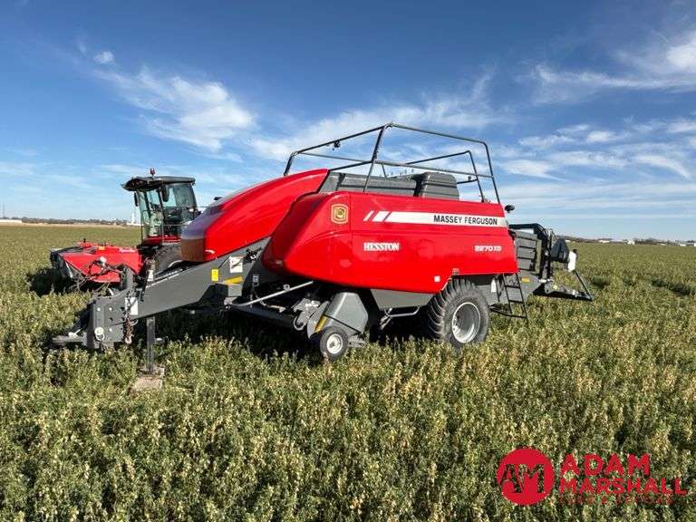 2015 Massey Ferguson 2270XD Large Square Baler - Adam Marshall Land ...