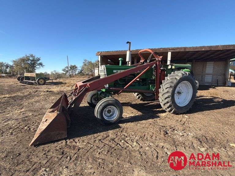1965 Oliver 1650 Hydra-Power Drive Tractor w/ Loader - Gasoline - Adam ...