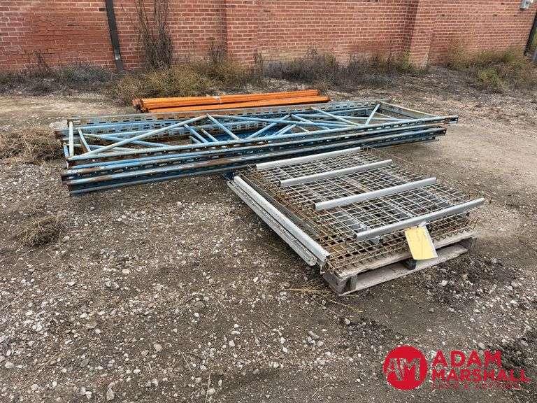 Misc Webb Rack Pallet Racking - Adam Marshall Land & Auction, LLC