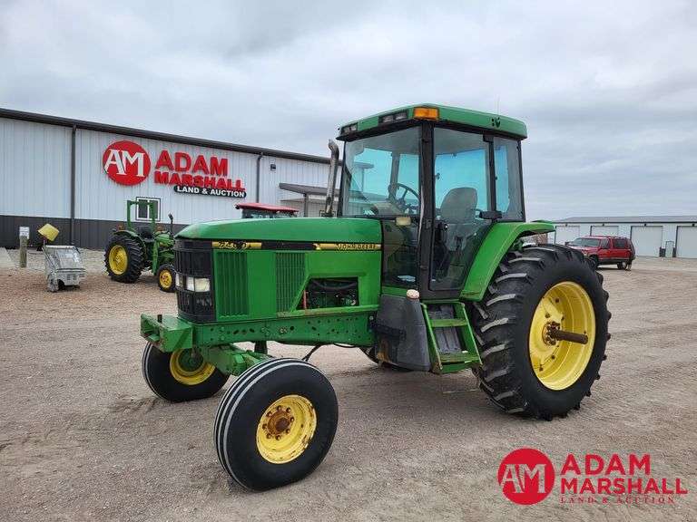 1996 John Deere 7400 Tractor - Adam Marshall Land & Auction, LLC