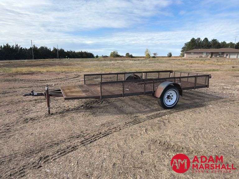 Utility Trailer - 15FT - Adam Marshall Land & Auction, LLC