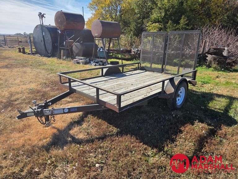 2011 Neal Utility Trailer - 10FT - Adam Marshall Land & Auction, LLC