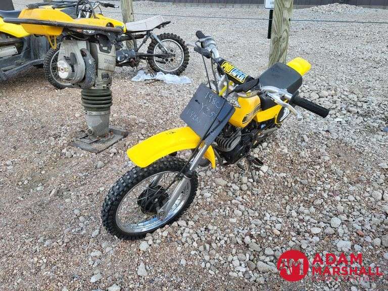 1980 Yamaha YZ50 Dirt Bike - Adam Marshall Land & Auction, LLC