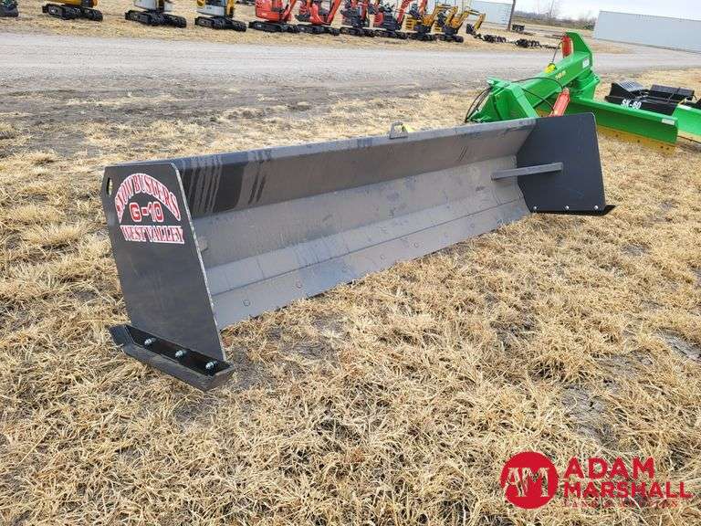 Unused 2025 Industrias America Snow Buster G-10 Snow Pusher for Skid ...