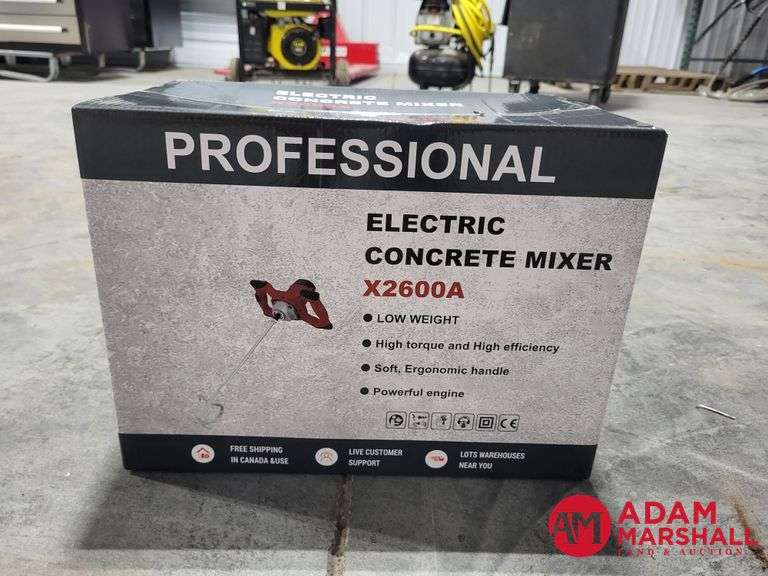 Unused Land Honor X2600A Electric Mixer - Adam Marshall Land & Auction, LLC