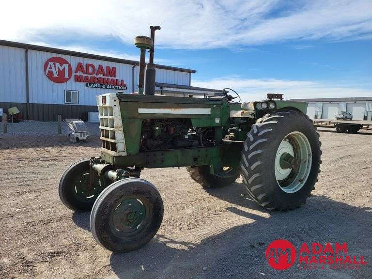 Oliver 1850 Tractor - Diesel - Adam Marshall Land & Auction, LLC
