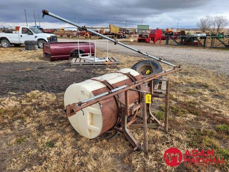 Homemade Sprayer w/Tank - 200 Gallon - Adam Marshall Land & Auction, LLC
