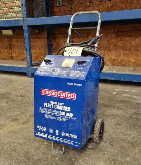 Associated Model 6006AGM Heavy Duty Fleet Charger, 280 Amp - Adam ...