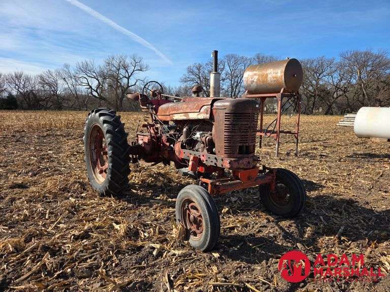 Farmall M Tractor - Gasoline - Adam Marshall Land & Auction, LLC