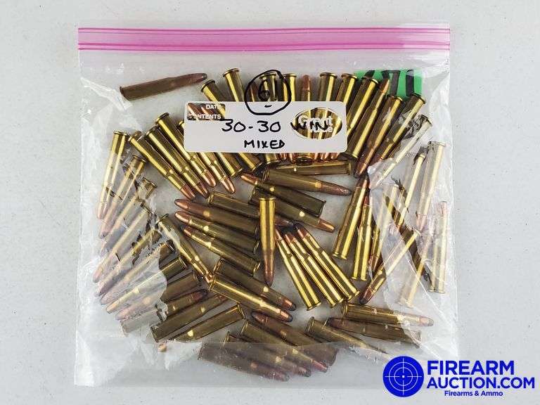 Assorted 30-30 Win (61 Rounds) - * See Photos For Details ...